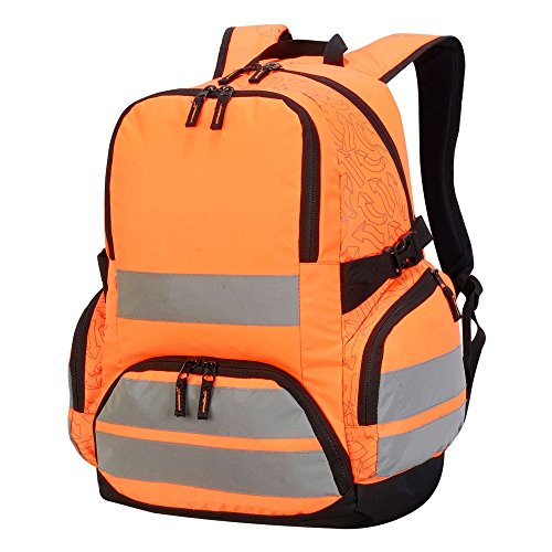 Shugon London Pro Hi-Vis Backpack (One Size) (Hi Vis Orange)