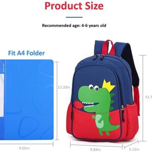 POWOFUN Kids Preschool Kindergarten Backpack Lightweight Cool Cute Cartoon Travel Backpack With Lunch Bag For Boys Girls