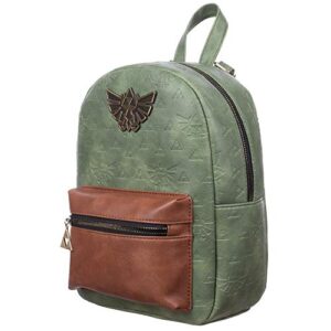 Zelda Video Game Green and Brown Mini Backpack Accessory