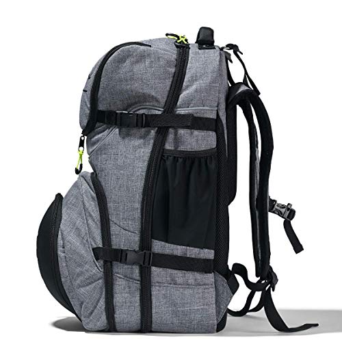 Zoot Ultra Tri Bag – Triathlon Transition Bag with Storage Compartments, Durable and Lightweight Backpack for Gym, Race Day, and Training, Grey