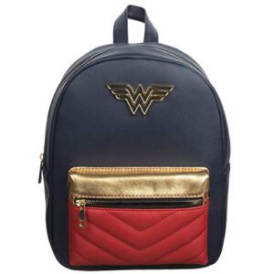 wonder woman comic book superhero mini backpack fan gear