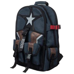 bioworld captain america comic book superhero utility backpack