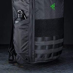 Razer Tactical v2 17" Laptop Backpack: Tear & Water Resistant Exterior - Roll Top for Increased Capacity - Scratch-Proof Interior - Fits 15 inch Laptops – Black