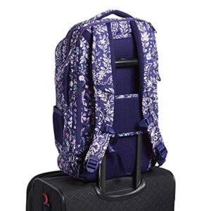 Vera Bradley Women's Recycled Lighten Up Reactive Journey Backpack, Belle Paisley, One Size