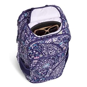 Vera Bradley Women's Recycled Lighten Up Reactive Journey Backpack, Belle Paisley, One Size