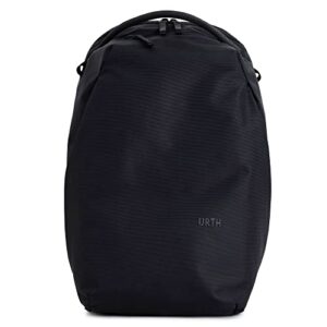 urth norite 24l backpack – 15” laptop bag, weatherproof + recycled (black)