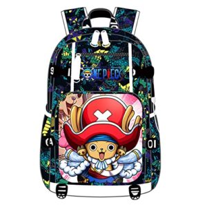 go2cosy anime one piece backpack daypack student bag school bag laptop bag bookbag