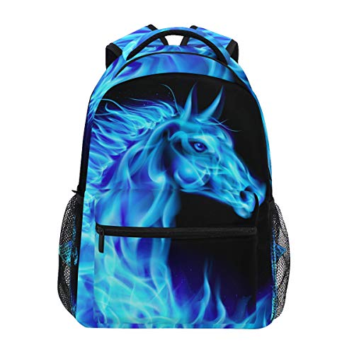 UMIRIKO Horse Water Backpack Animal Bookbag for Boys Girls Elementary School 2021930