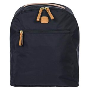 bric's x-travel city backpack - 13 inch - travel backpack for women and men - designer bag with large pockets - navy