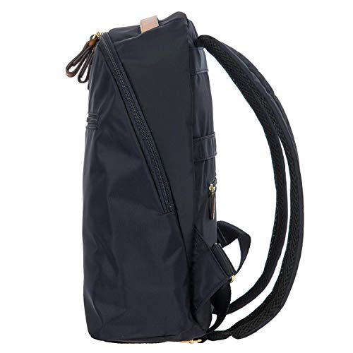 Bric's X-Travel City Backpack - 13 Inch - Travel Backpack for Women and Men - Designer Bag with Large Pockets - Navy