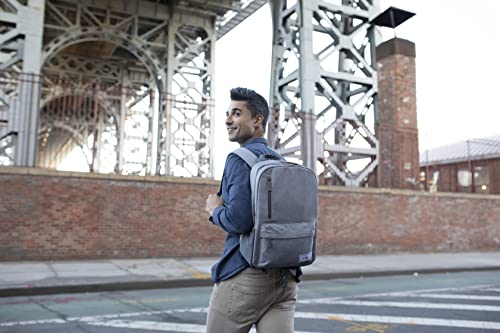 Solo Re:Cover 15.6 Inch Laptop Backpack, Grey