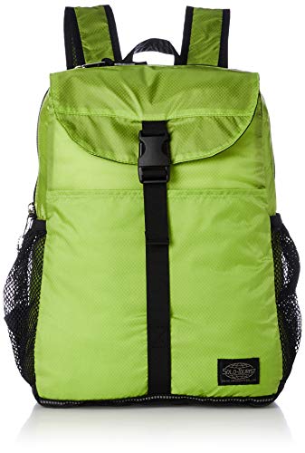 Solo Tourist CDP-25 Lime Bag, Compact Daypack, Folding Bag, Lightweight, Keyed