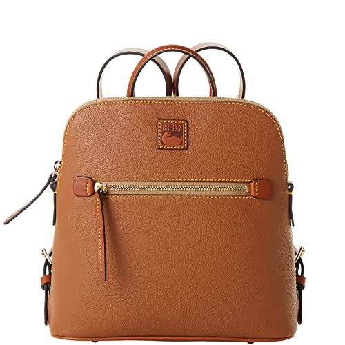 Dooney & Bourke Handbag, Pebble Grain Backpack - Caramel