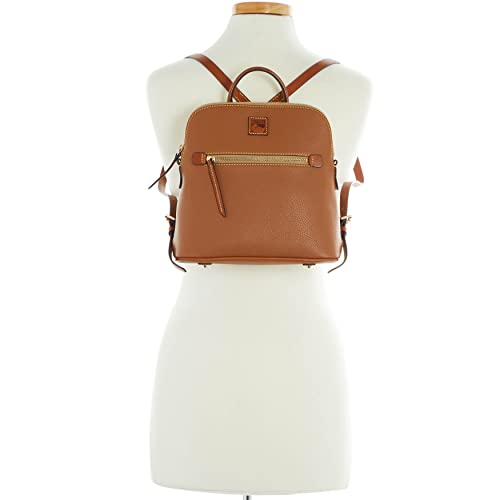 Dooney & Bourke Handbag, Pebble Grain Backpack - Caramel