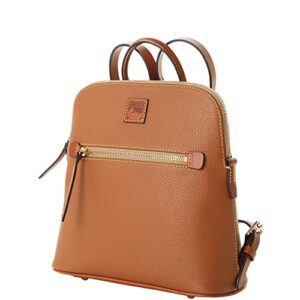 Dooney & Bourke Handbag, Pebble Grain Backpack - Caramel