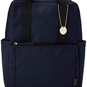 Monica MONI-0238 Women's Eco Cordura Backpack with Handle, Navy