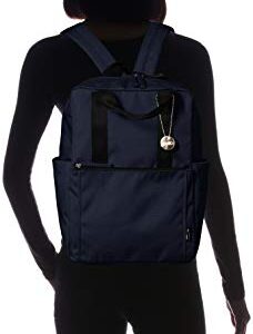 Monica MONI-0238 Women's Eco Cordura Backpack with Handle, Navy