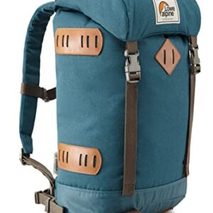 Lowe Alpine Klettersack Vintage Backpack for Hiking and Outdoors, Mallard Blue,