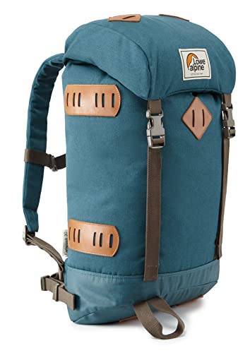 Lowe Alpine Klettersack Vintage Backpack for Hiking and Outdoors, Mallard Blue,