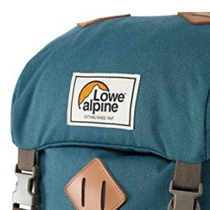 Lowe Alpine Klettersack Vintage Backpack for Hiking and Outdoors, Mallard Blue,