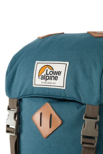 Lowe Alpine Klettersack Vintage Backpack for Hiking and Outdoors, Mallard Blue,