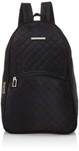 f-style(エフスタイル) quilting women's rucksack, black (black 19-3911tcx)