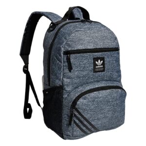 adidas originals originals national 2.0 backpack, jersey onix grey/black, one size