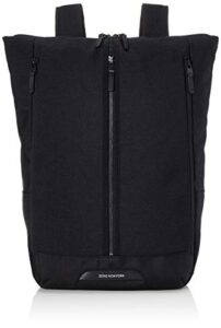 zero new york astoria men's backpack, black