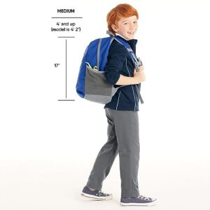 Lands' End Kids' ClassMate Medium Blue Galaxy Space