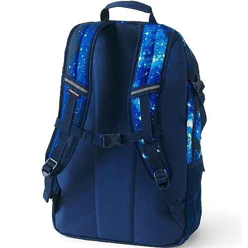 Lands' End Kids' ClassMate Medium Blue Galaxy Space