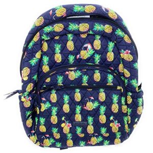 Vera Bradley Essential Backpack Quilted Cotton Toucan Party Pineapple