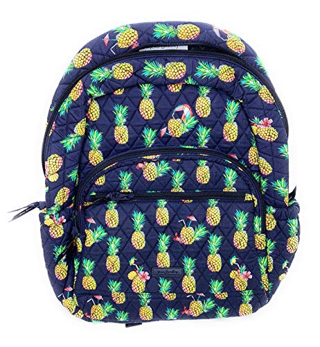 Vera Bradley Essential Backpack Quilted Cotton Toucan Party Pineapple