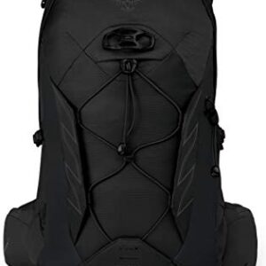 Osprey Talon 11L Men's Hiking Backpack with Hipbelt, Stealth Black, S/M