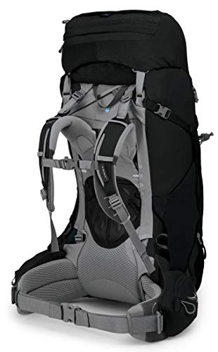 Osprey Ariel 65L Women's Backpacking Backpack, Black, WXS/S