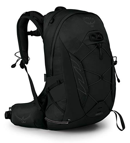 Osprey Tempest 9L Women's Hiking Backpack with Hipbelt, Stealth Black, WM/L