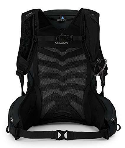 Osprey Tempest 9L Women's Hiking Backpack with Hipbelt, Stealth Black, WM/L