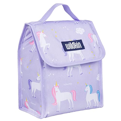 Wildkin 15 Inch Kids Backpack Bundle with Lunch Bag (Unicorn)