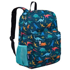 Wildkin 16 Inch Backpack Bundle with 2 Compartment Lunch Bag (Jurassic Dinosaurs)