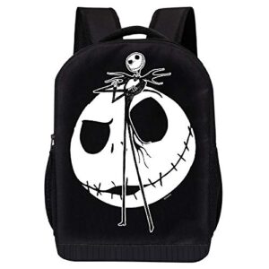 disney nightmare before christmas backpack - jack big face disney 17 inch air mesh padded bag (jack big face)