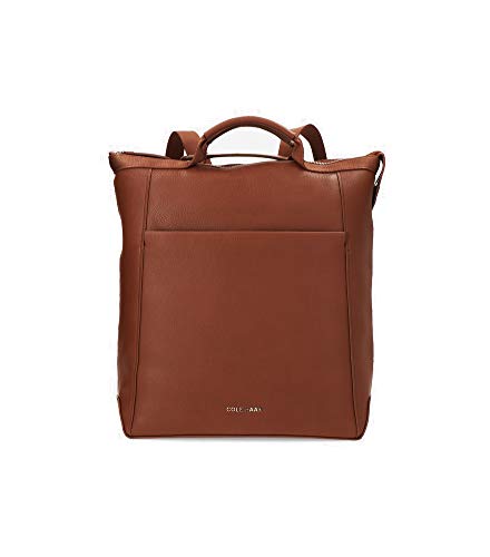 Cole Haan Grand Ambition Leather Convertible Backpack British Tan One Size