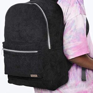 PINK CORDUROY BACKPACK