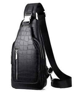 fsd.wg sling backpack for men chest bag crossbody shoulder bags travel bag purse for men with water resistant