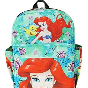 KBNL The Little Mermaid Ariel 12inch Deluxe Oversize Print Daypack A21328 Medium