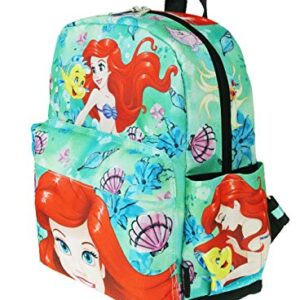 KBNL The Little Mermaid Ariel 12inch Deluxe Oversize Print Daypack A21328 Medium