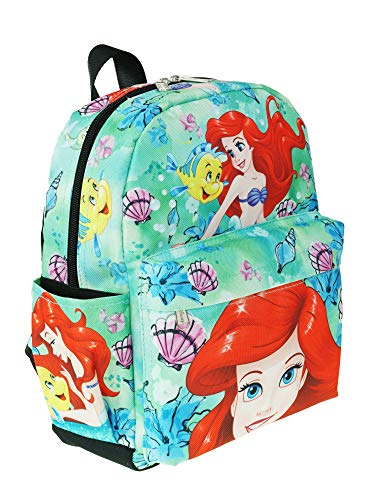 KBNL The Little Mermaid Ariel 12inch Deluxe Oversize Print Daypack A21328 Medium