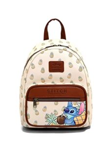 loungefly disney lilo & stitch pineapple mini backpack