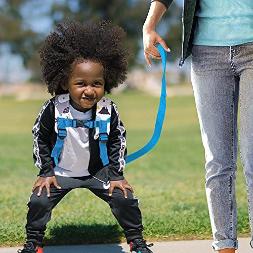 AGSDON Toddler Backpack with Leash, 9.5" Baby Dinosaur Safety Leashes Removable Tether Bookbag