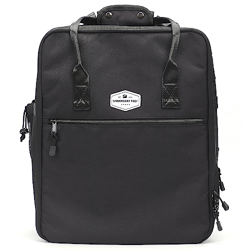 UNDERSEAT PRO® 17.5" Travel Backpack, Under the Seat Airline Personal Item for Spirit, Frontier, Allegiant, American, EsyJet and Many More. 18x14x8 inch. (45x36x20 cm)