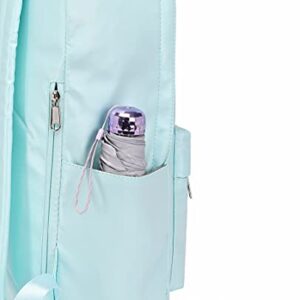 Wadirum Waterproof Cute School Backpack for Girl and Boy Fashion Women Daypack Sky Blue