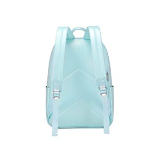 Wadirum Waterproof Cute School Backpack for Girl and Boy Fashion Women Daypack Sky Blue